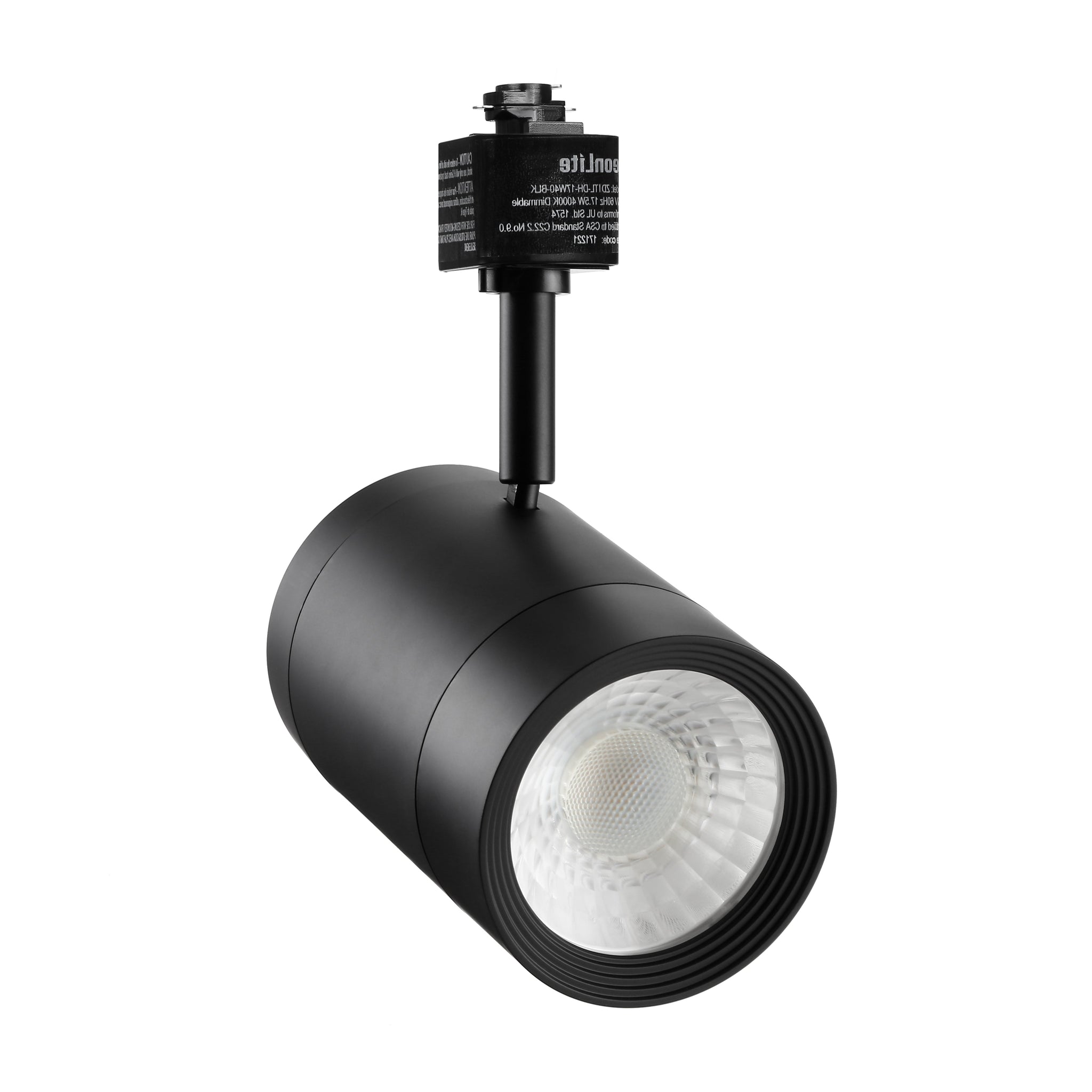 Radiant Plus 17W LED Track Light - Black - 3000K/4000K